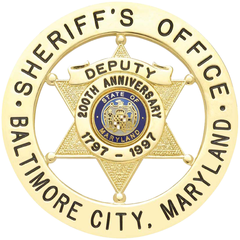 Six Point Star Ball Tipped Badge S608: Badges Ex Cetera