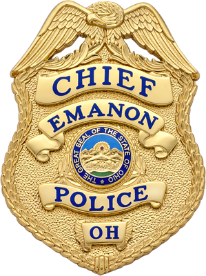 Eagle topped badge Style # S657: Badges Ex Cetera